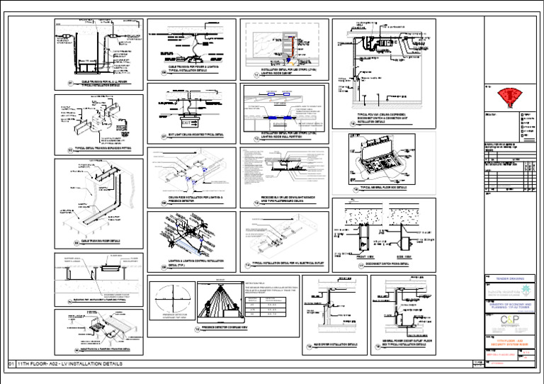 MEP-DD-L11-A2-EL-0004 A2-MEP A2-11th Floor LV Installation Details R0 ...