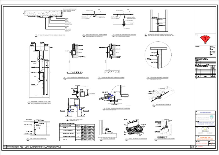 MEP-DD-L11-A2-EL-0003 A2-MEP A2-11th Floor Low Current Installation ...