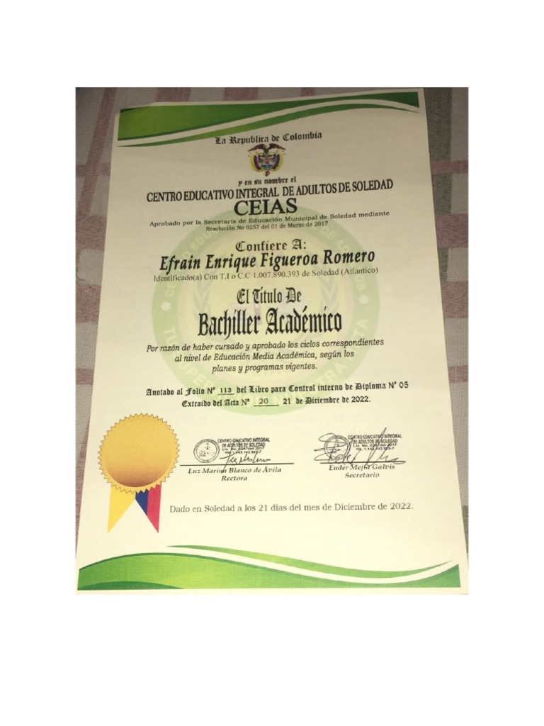 Diploma | PDF