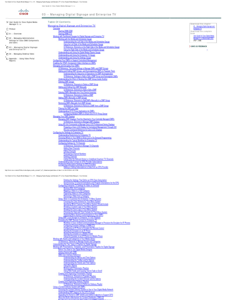 DMP 5.2 Upgrade Guide | PDF | Video On Demand | Menu (Computing)