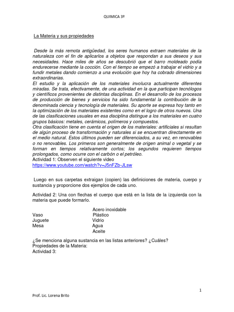 Materia 081831 | PDF | Sustancias químicas | Importar