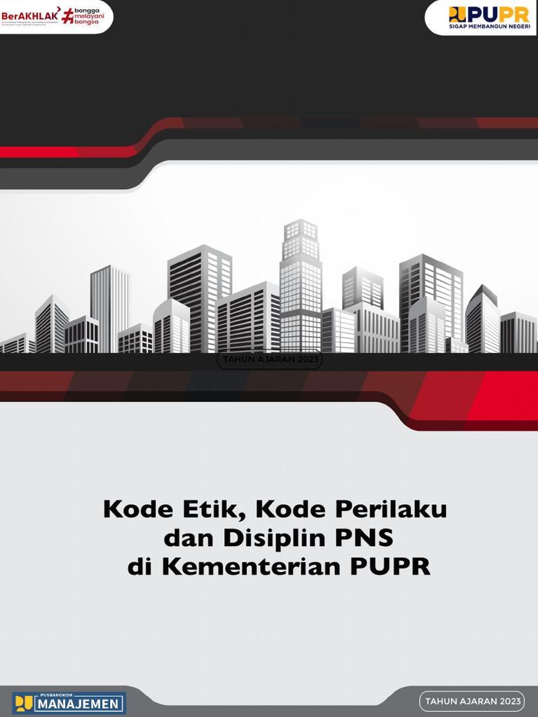 F Salinan Modul Kode Etik Kode Perilaku Dan Disiplin PNSdigabungkan 1 | PDF