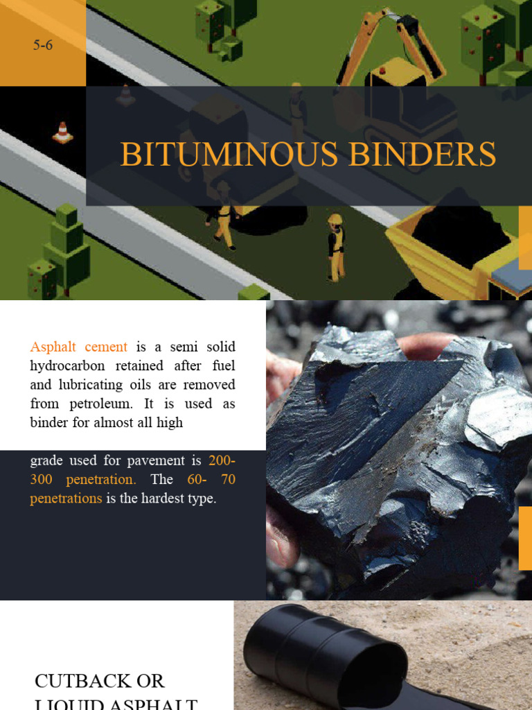 Bituminous Binders | PDF | Road Surface | Concrete