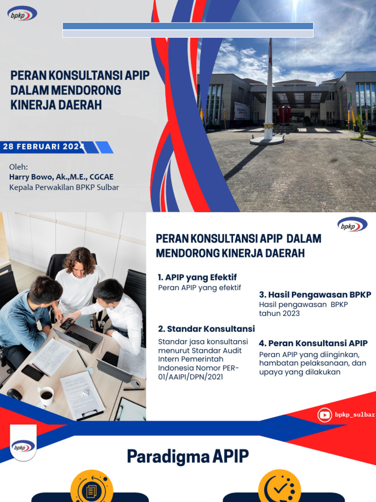 Optimalisasi Peran APIP dalam Pengawasan | PDF | Bisnis