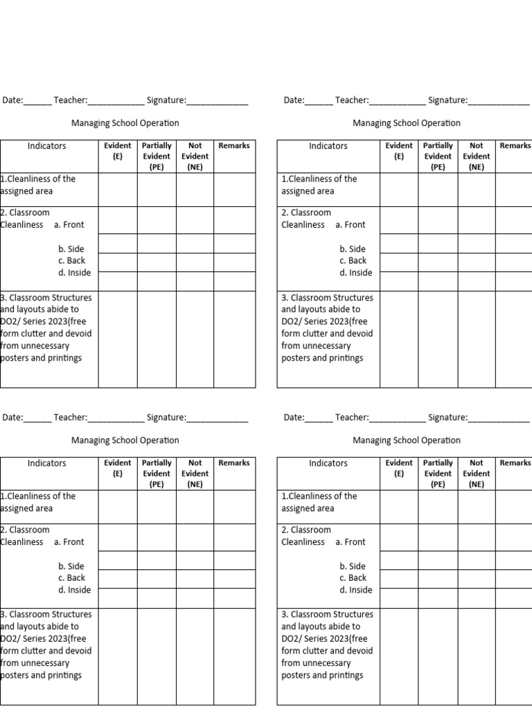 Managing School Operation | PDF