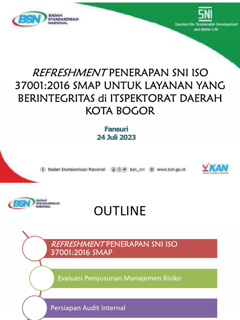 Materi Refreshment 37001 ITDA Bogor 2023 Compressed Compressed-1-1 | PDF