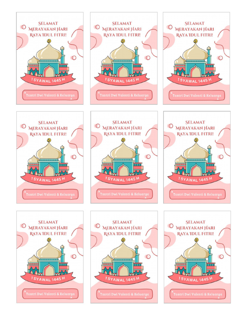 Stiker Hari Raya 2 | PDF