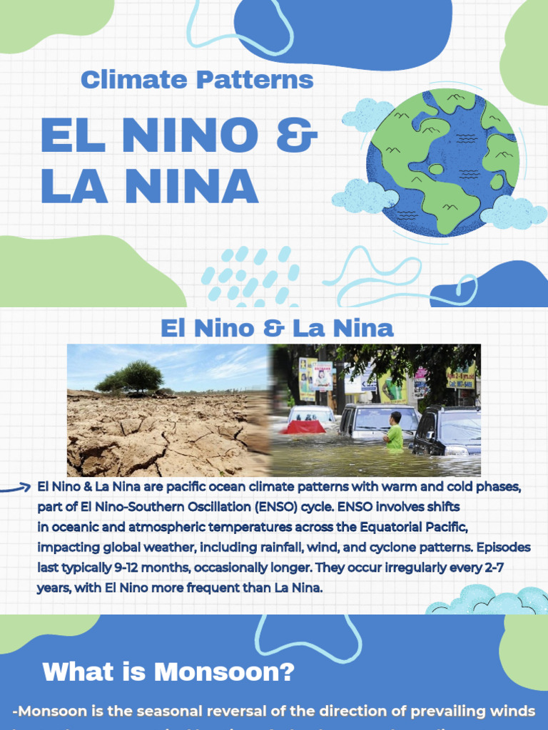 Understanding El Niño and La Niña Effects | PDF | Monsoon | Drought