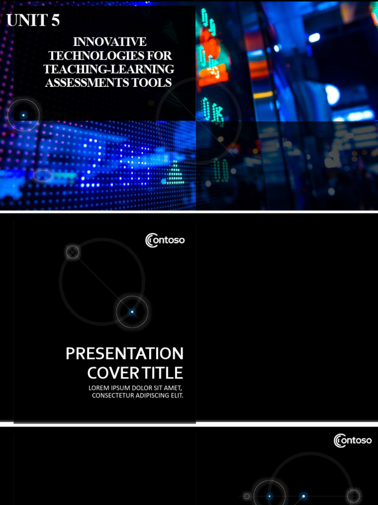 Innovative Technologies For Teaching-Learning Assessments Tools | PDF