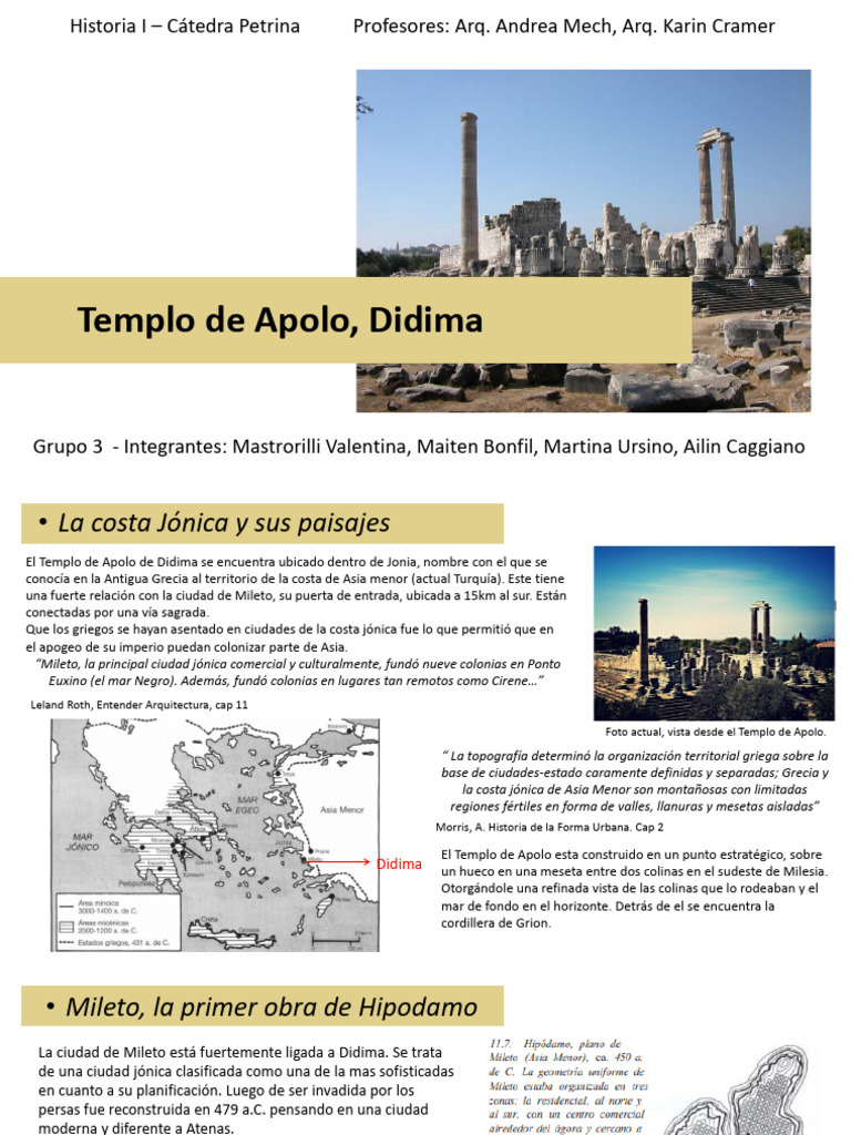 Templo Apolo Didima | PDF | templo | Fundación (Ingeniería)