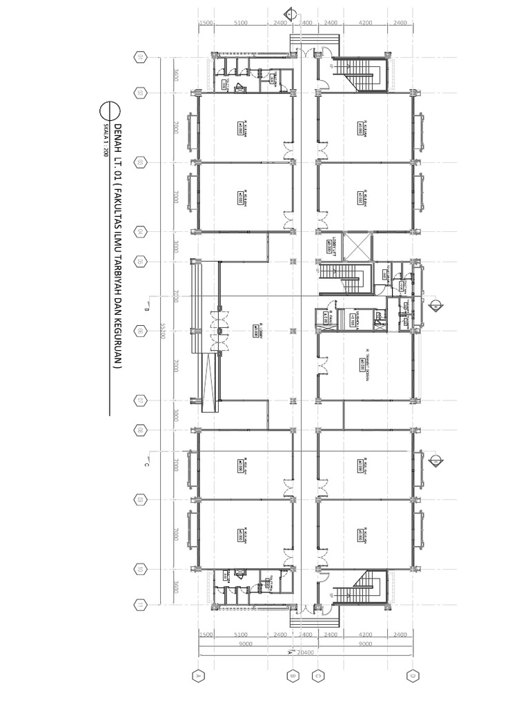 denah fst lnt 1 | PDF