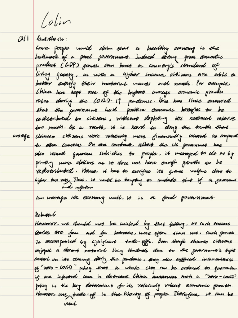 2012 A Levels P1 | PDF | Economic Growth | Deforestation