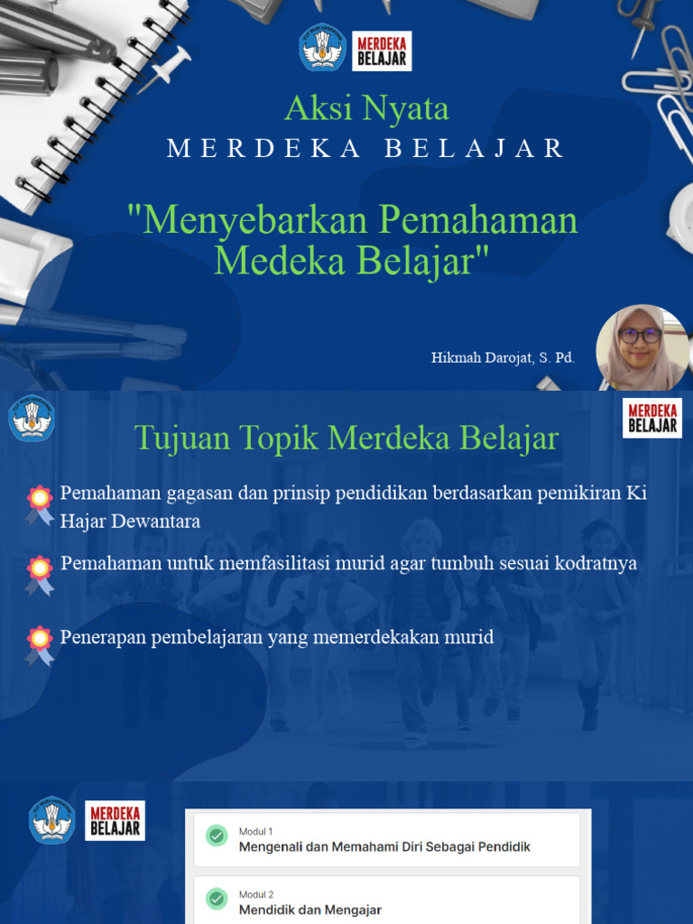 Pemahaman Merdeka Belajar untuk Pendidik | PDF