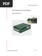 Schenck Intecont Plus Weighfeeder Manual PDF | PDF | Alimentation ...
