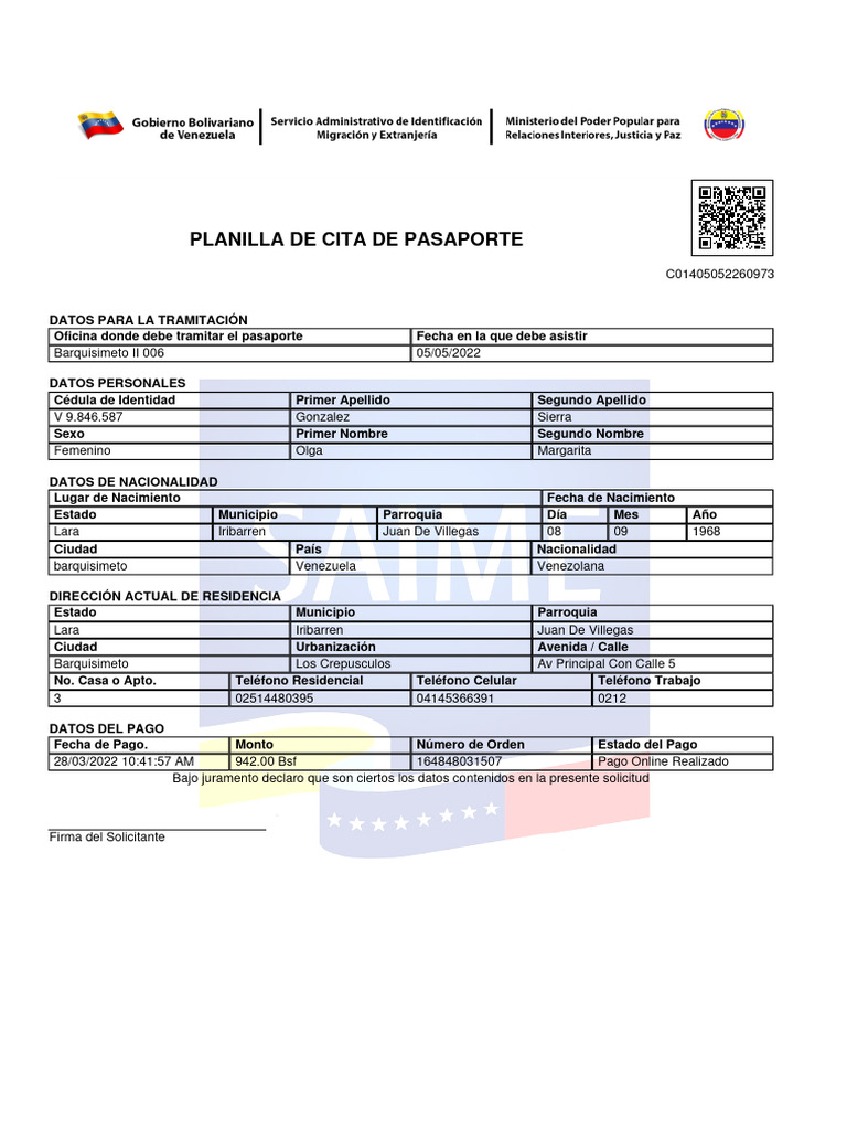 Planilla (2) Olga | PDF