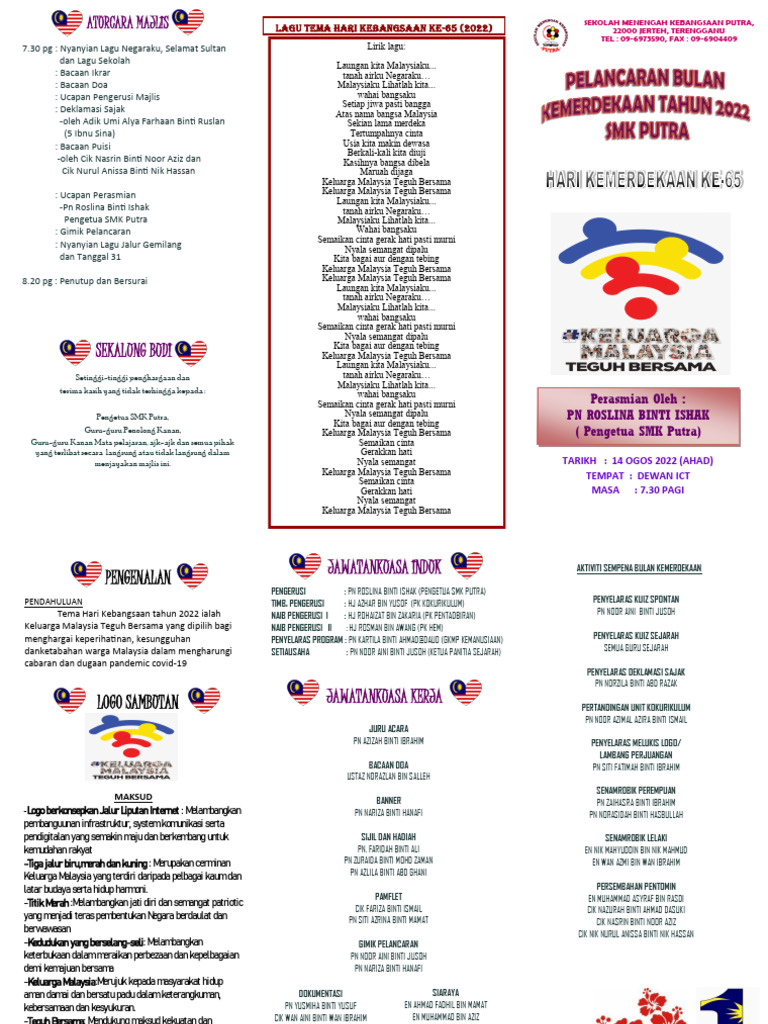 SAMBUTAN MERDEKA 2022try1 | PDF