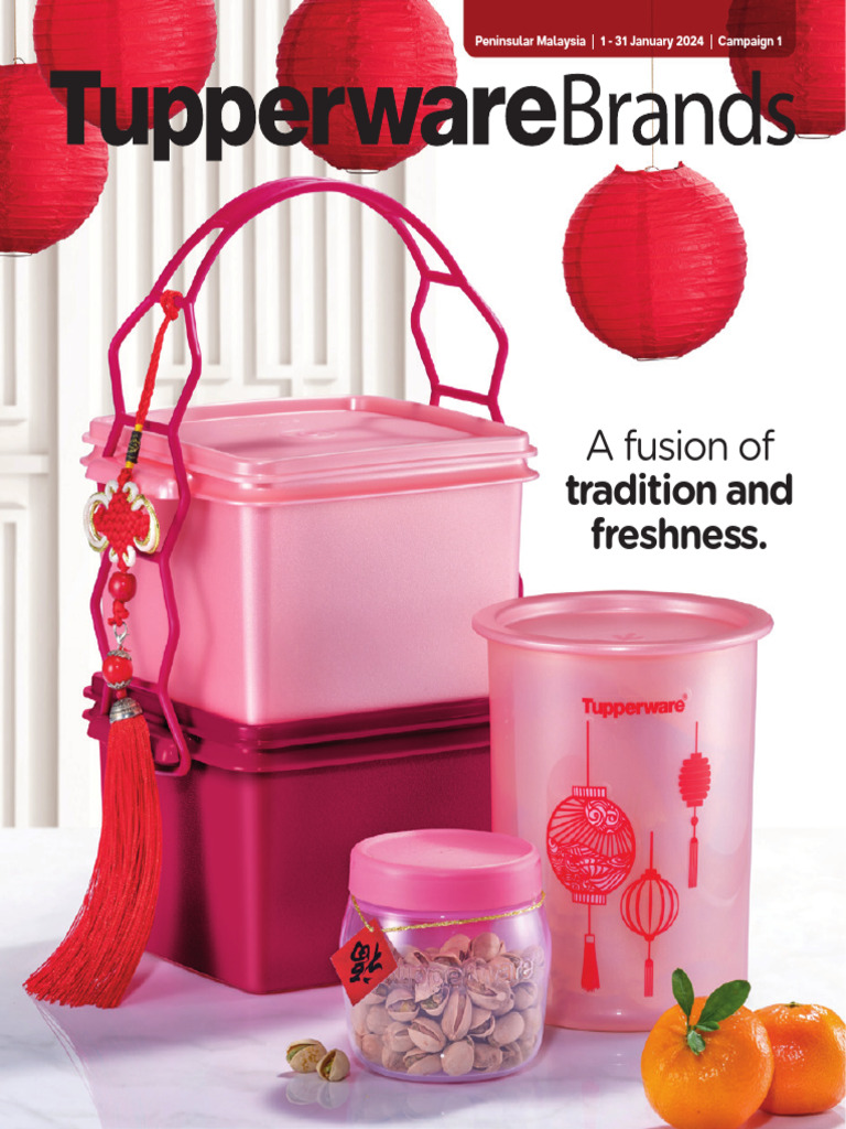 Catalogue Tupperware Januari 2024 | PDF