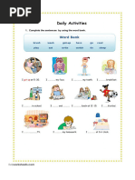 Flyers Vocabulary List for ESL Learners | PDF