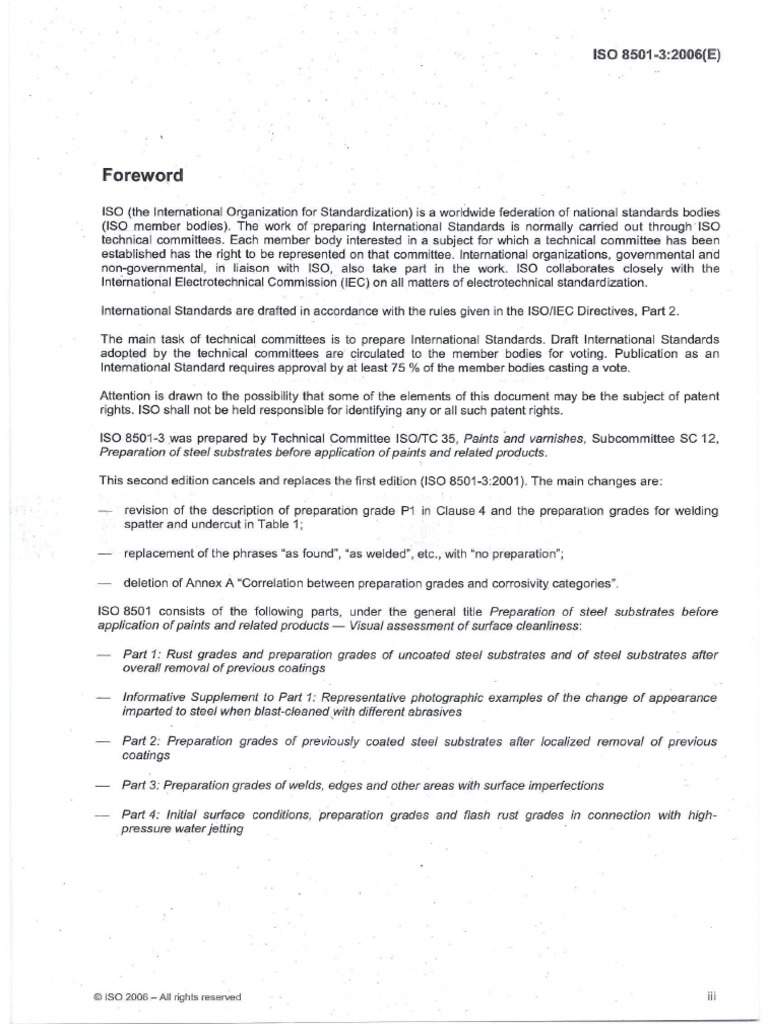 Iso 8501 3 2006 | PDF