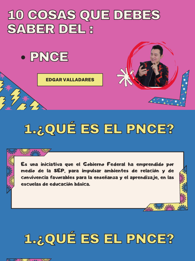 10 Cosas Pnce | PDF | Las emociones | Aprendizaje