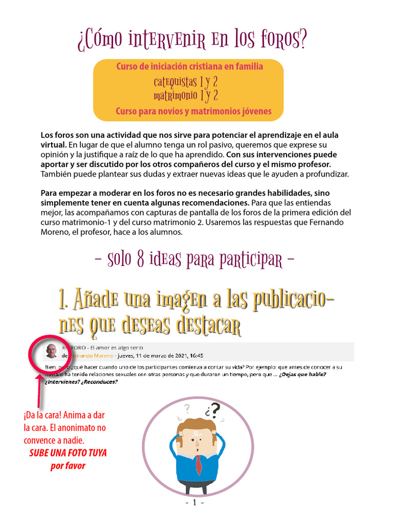 como-acompanar-en-los-foros | PDF