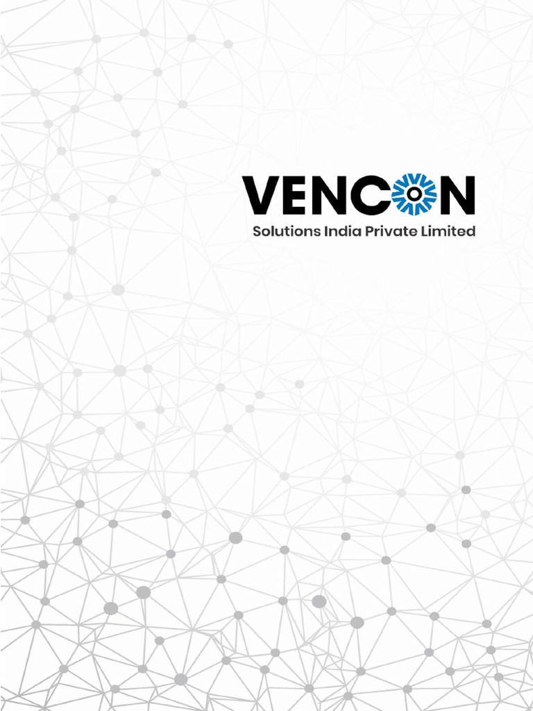 Vencon Compnay Profile | PDF | Cloud Computing | Business Process Outsourcing