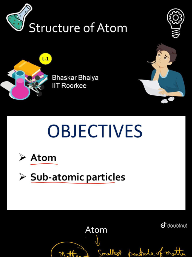 Structure of Atom L-1 | PDF