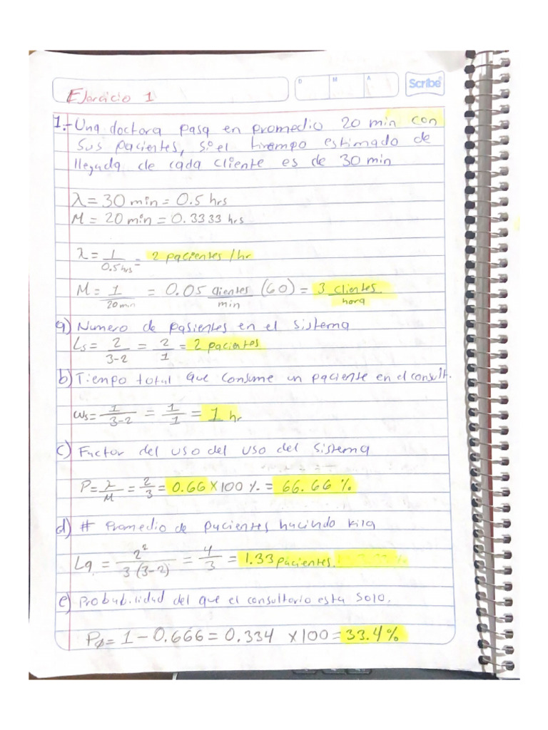 Ejercicios de Practica y Examen U4 | PDF