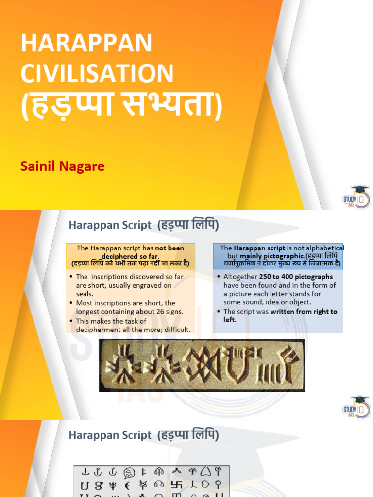 L3 PPT Harappan Civilisation 2 1679367030 | PDF | Social Science