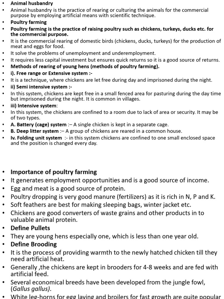 Poultry and Fish Farming PDF | PDF | Chicken | Poultry Farming