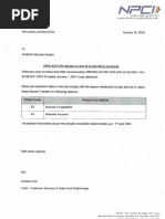 VDR Process for PF Transfers and Claims | PDF