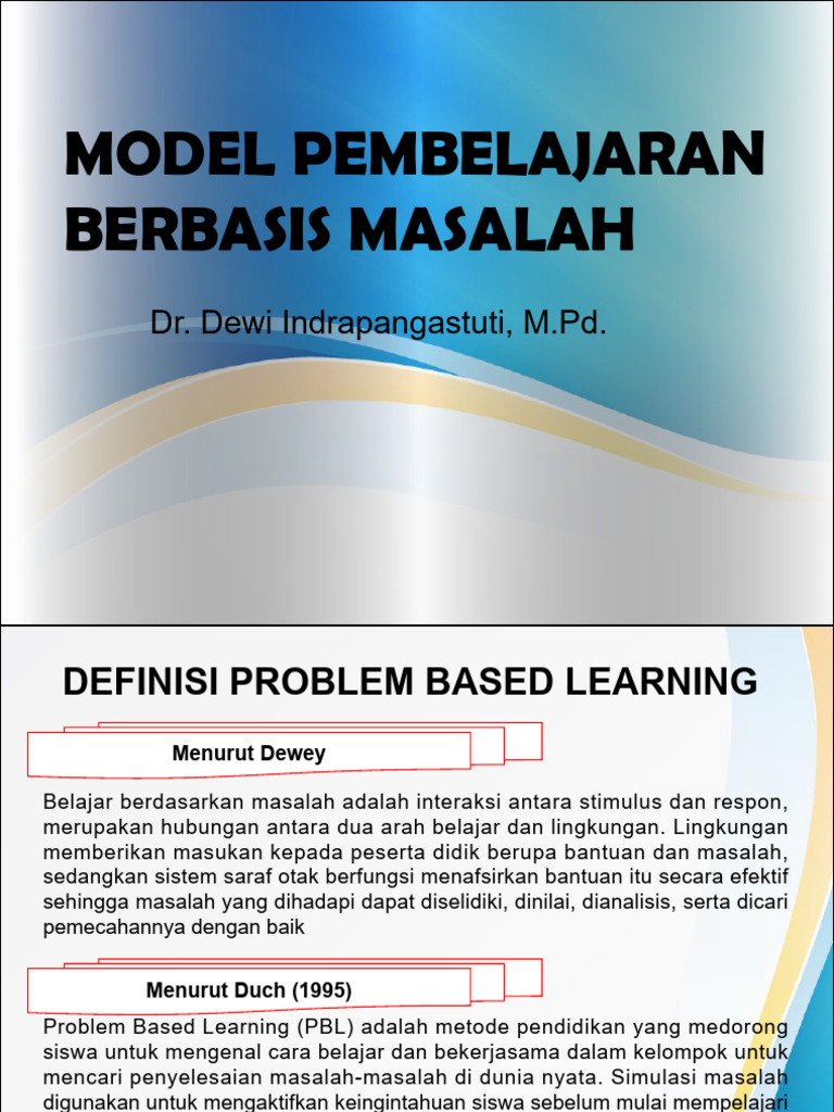Problem Based Learning | PDF