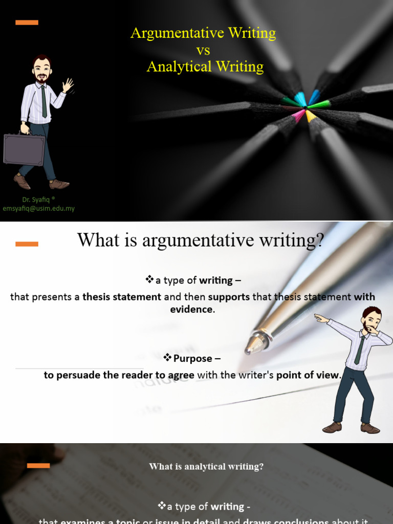 Argumentative Vs Analytical Writing | Download Free PDF | Essays ...