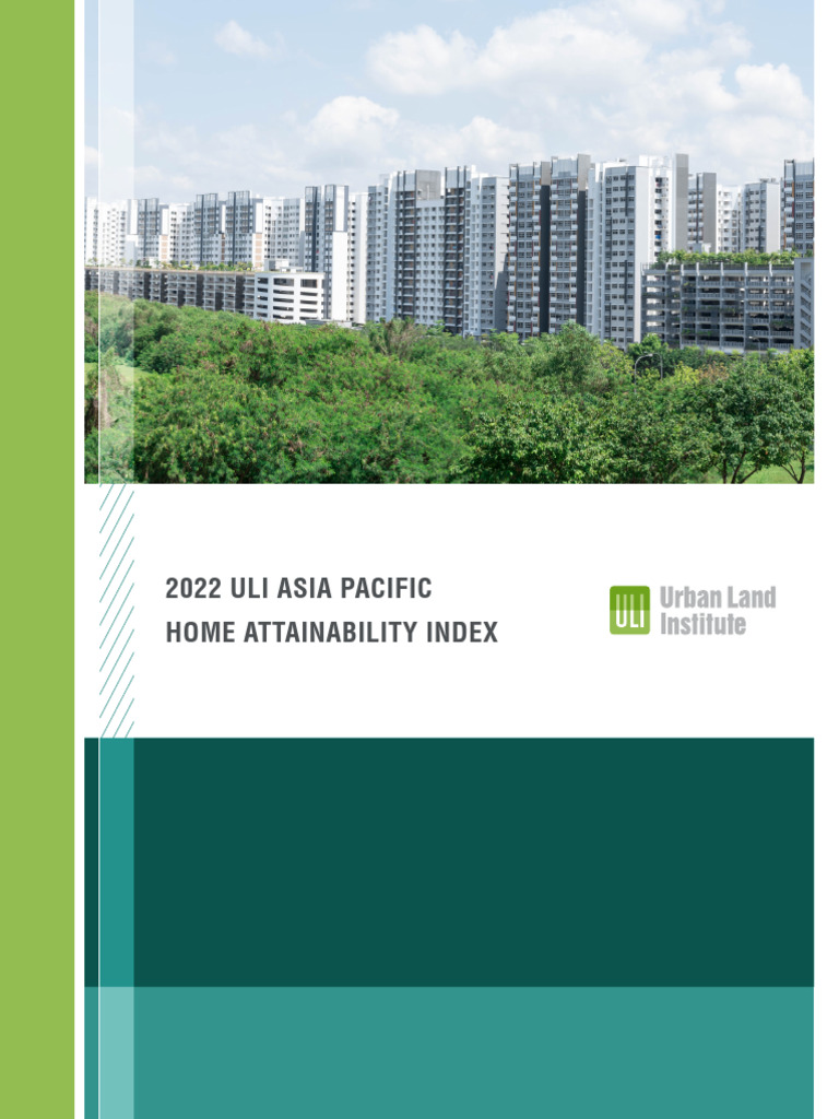 ULI-Home Attainability Index Report - Final Final | PDF | Affordable ...