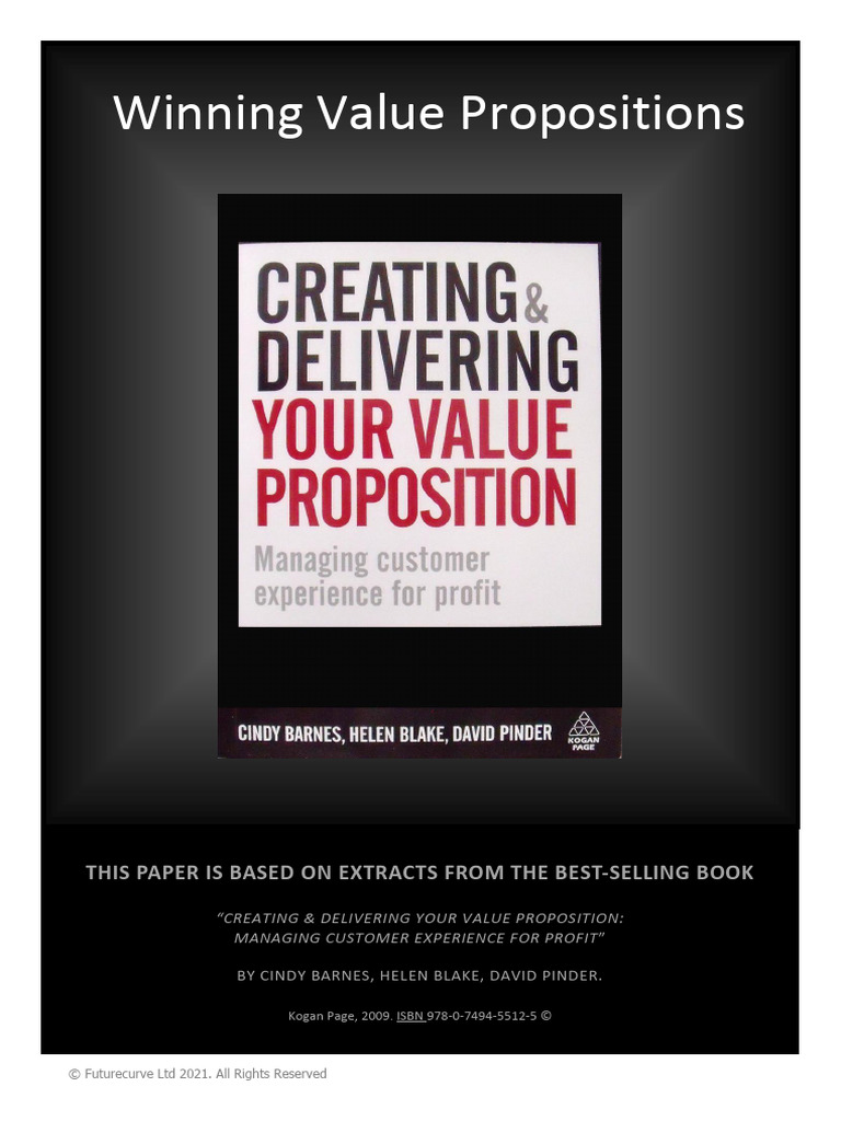 Value+Proposition+Book+extract | PDF | Automated Teller Machine | Banks