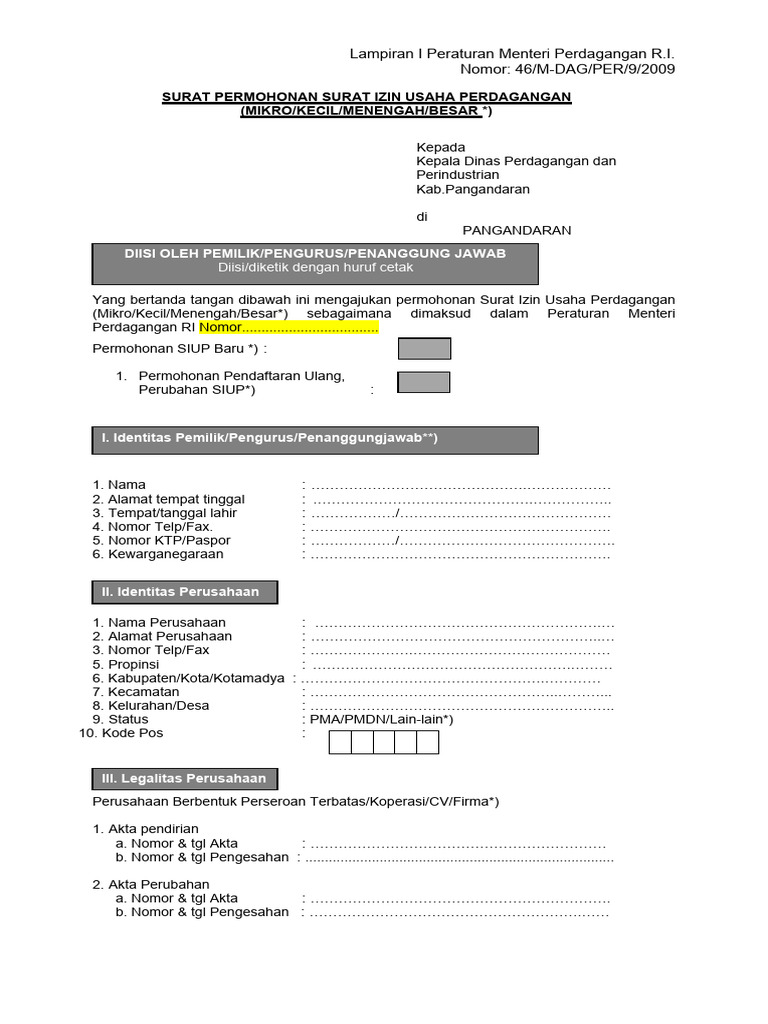 6.lampiran 1. FORMULIR - SIUP 7-8 | PDF