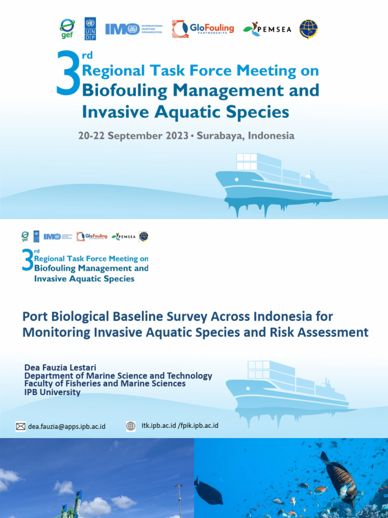 Indonesia Port Survey: Invasive Species | PDF | Invasive Species | Risk