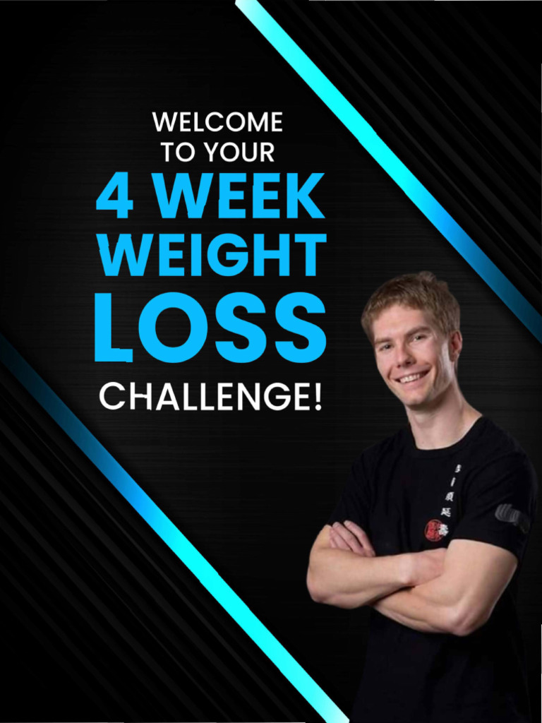 4 Week Weight Loss Challenge | PDF | Breathing | Sleep