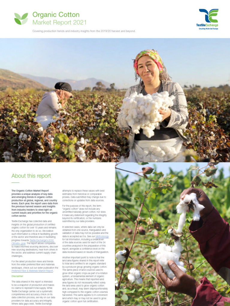 2021 Organic Cotton Market Insights | PDF | Cotton | Organic Farming