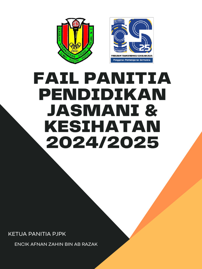 Muka Depan Fail Panitia PJPK | PDF