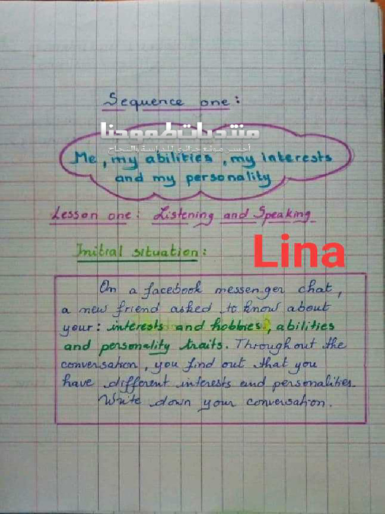 3am English Copybook Lessons | PDF