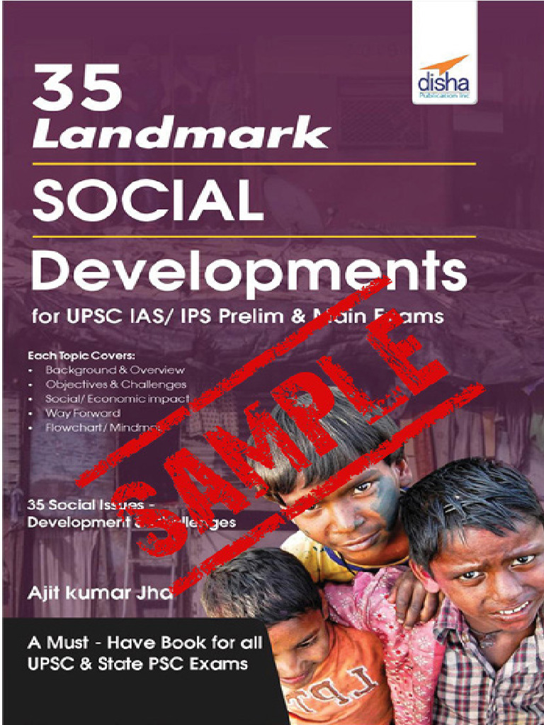 Free Sample 35 Landmark Social Developments For UPSC IAS IPS Prelim ...