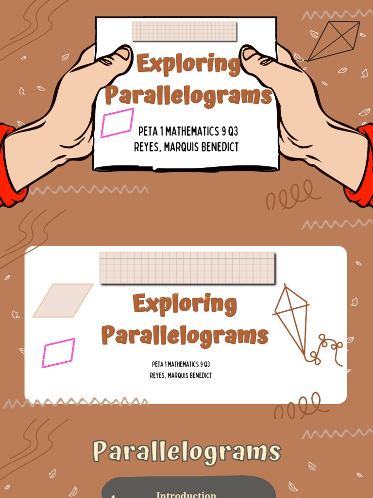 PARALLELOGRAMS | PDF | Rectangle | Euclidean Plane Geometry