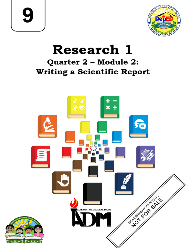 SR1.Q2.MOD2 Writing A Scientific Report | PDF | Methodology ...