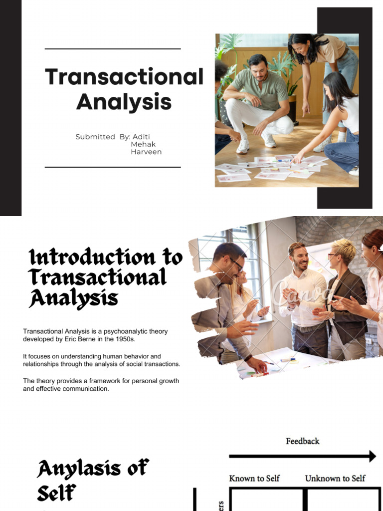 Transactional Analysis - PPTX - 20231023 - 155326 - 0000 | PDF
