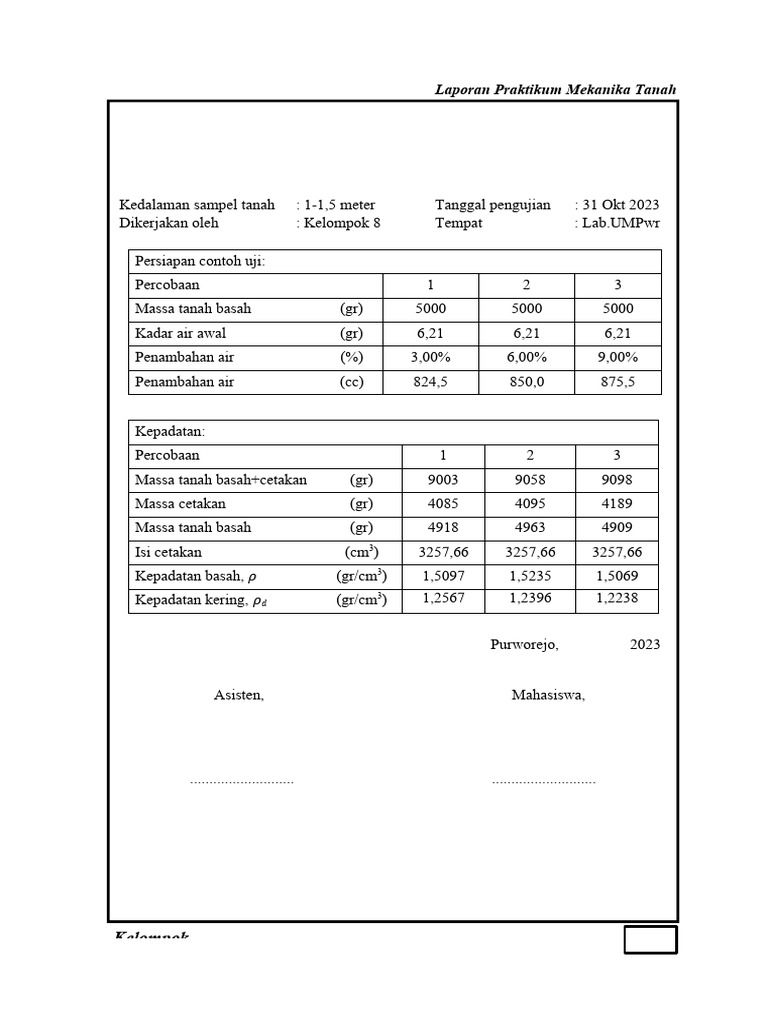 Formulir Bab 6-1 | PDF