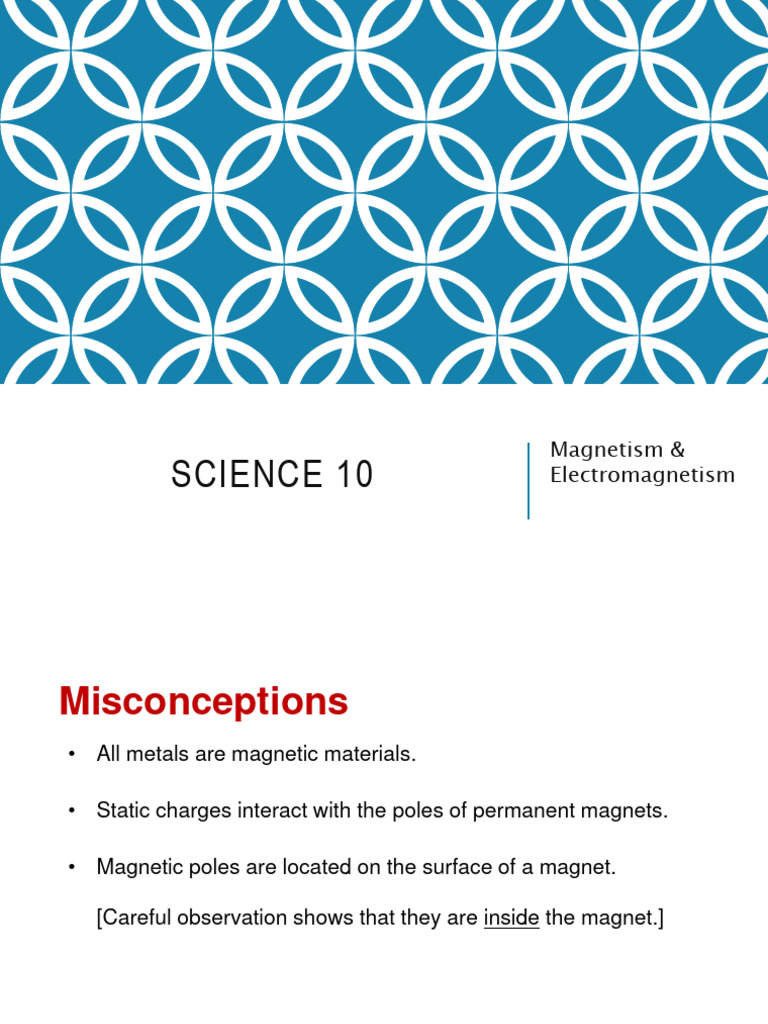 Science 10-Lesson 10 | PDF | Electromagnetic Induction | Magnetic Field