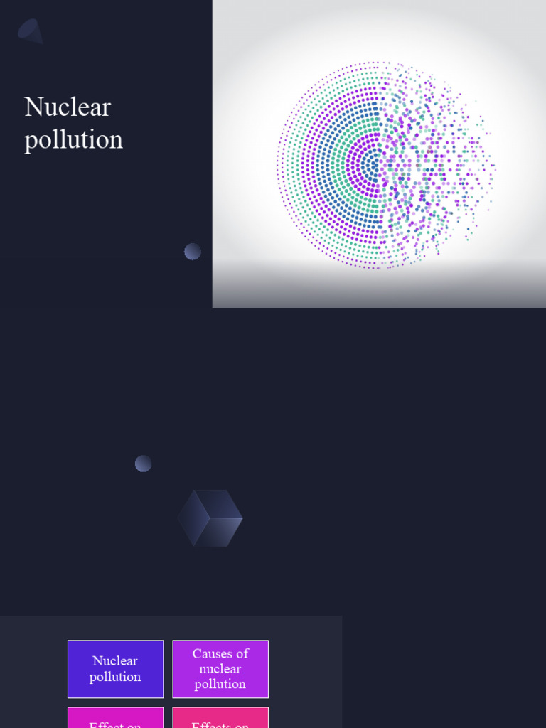 Nuclear Pollution | PDF | Radioactive Decay | Radioactive Waste