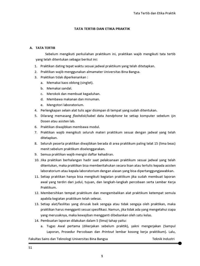 Modul 1 - Statistika Industri II | PDF