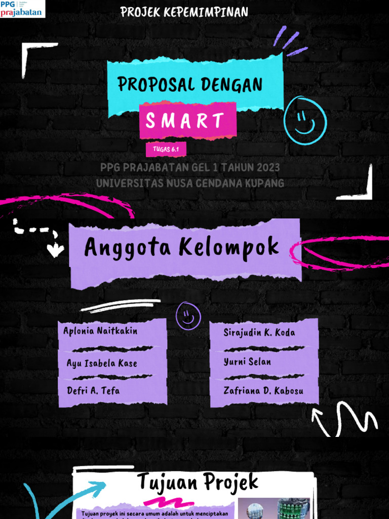 Proposal SMART Proyek Kepemimpinan | PDF